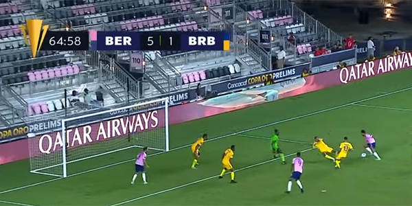 Video: Kane Crichlow Earns 'Goal Of The Day' - Bernews