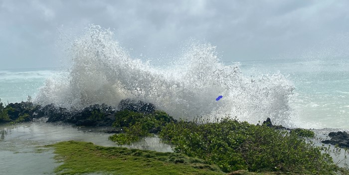 Photos & Videos: Weather As Teddy Approaches - Bernews