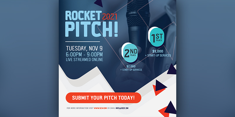 Rocket Pitch 2021 Now Accepting Applications - Bernews