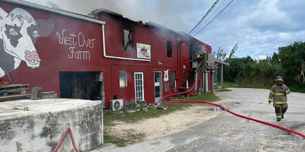 Fire At Westover Farm In Sandys Parish - Bernews