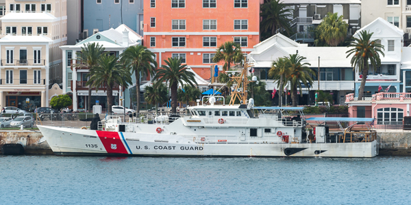 US Coast Guard 'Angela McShan' Visits Island - Bernews