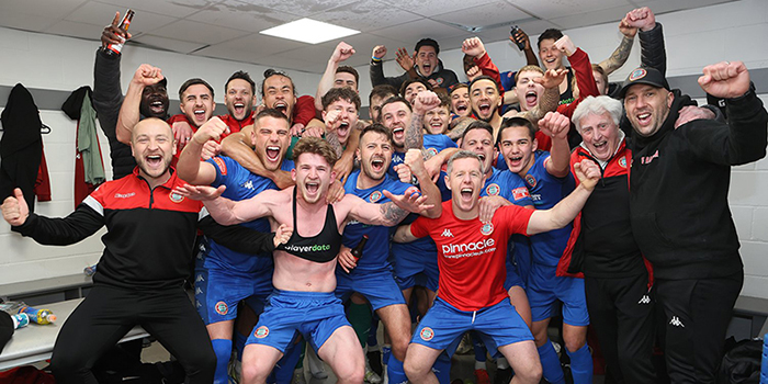 Luke Robinson & Worthing Crowned Champions - Bernews