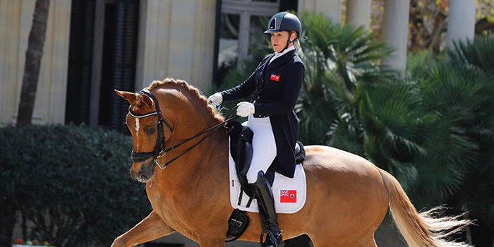 Annabelle Collins Wins Dressage Class In Spain - Bernews