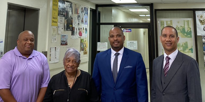 Molly Burgess Congratulated For 51 Years - Bernews