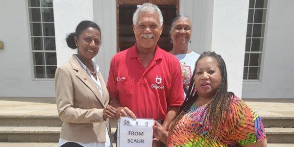 Scaur Hill Donates To Phenomenal People - Bernews