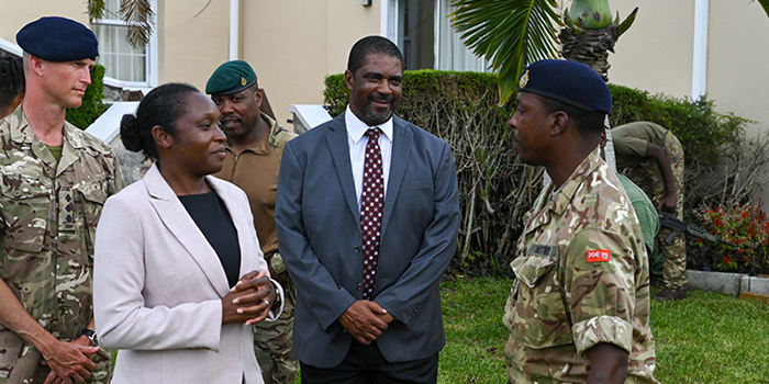 Governor & Minister Visit RBR Junior Leaders - Bernews