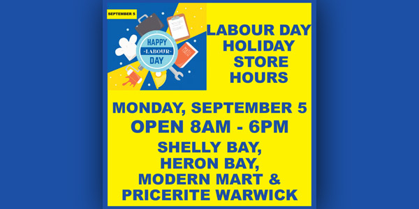MarketPlace Labour Day Holiday Store Hours - Bernews