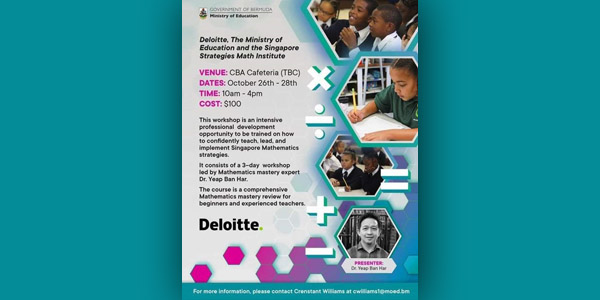 Three-Day Mathematics Workshop In October - Bernews