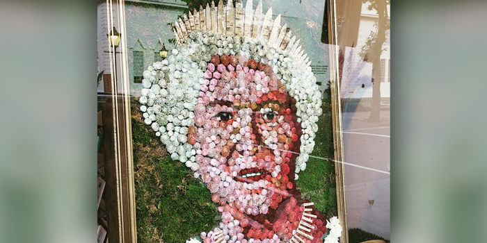 Demco Creates Floral Tribute For The Queen - Bernews