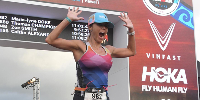 Marie-Lyne Dore Competes In Hawaii Ironman - Bernews