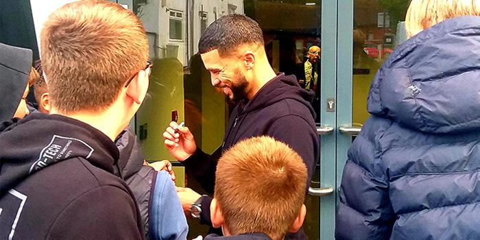 Nahki Wells Reflects On Goal, Season & More - Bernews