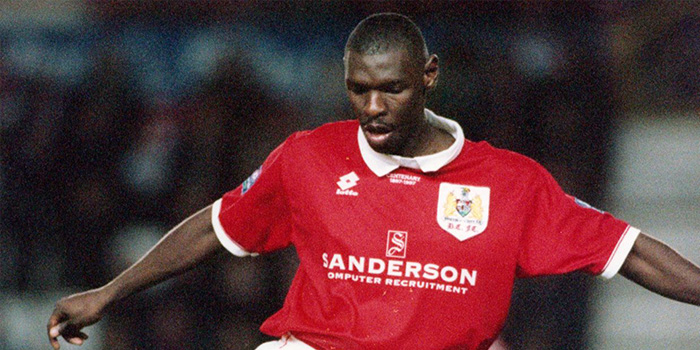 Bristol City Highlights Footballer Shaun Goater - Bernews