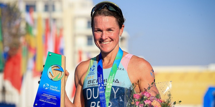 Flora Duffy Named Best Female Triathlete - Bernews