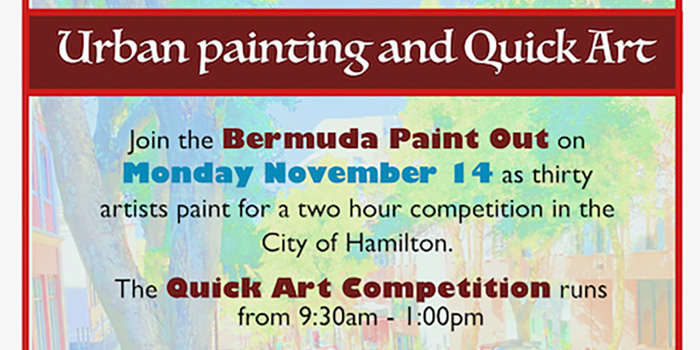 Bermuda Paint Out Starts On November 12 - Bernews