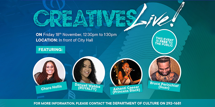 Creatives Live Performance Event Tomorrow - Bernews
