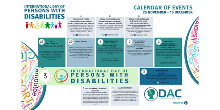 2022 Day Of Persons With Disabilities Events - Bernews