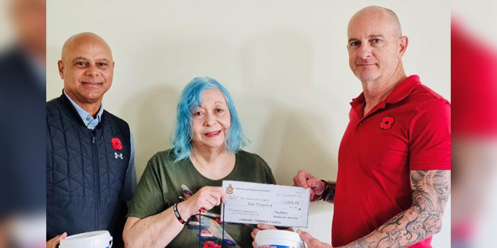 RBRA Donates $1,000 To Bermuda Legion - Bernews