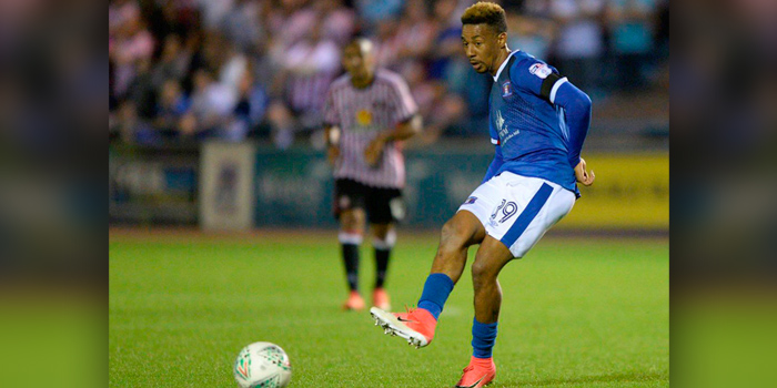 Reggie Lambe Scores In Stowmarket Win - Bernews