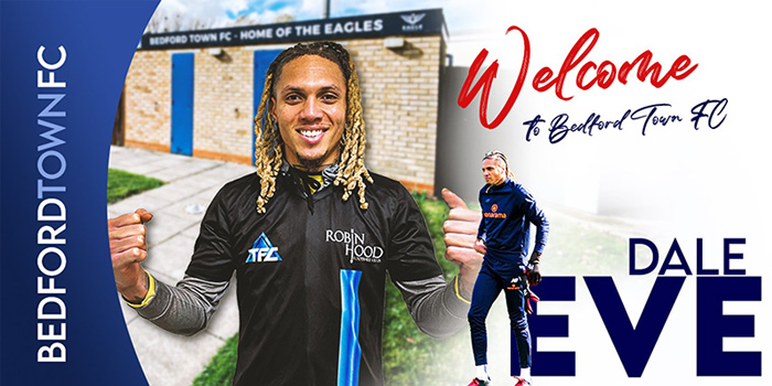 Dale Eve Signs With Bedford Town Football Club - Bernews