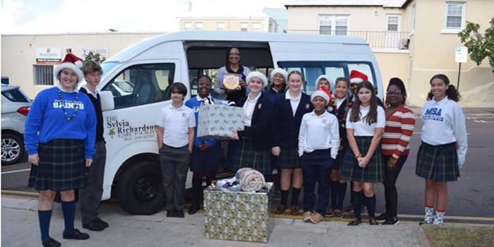 MSA Rotary Interact Club Busy In Community - Bernews