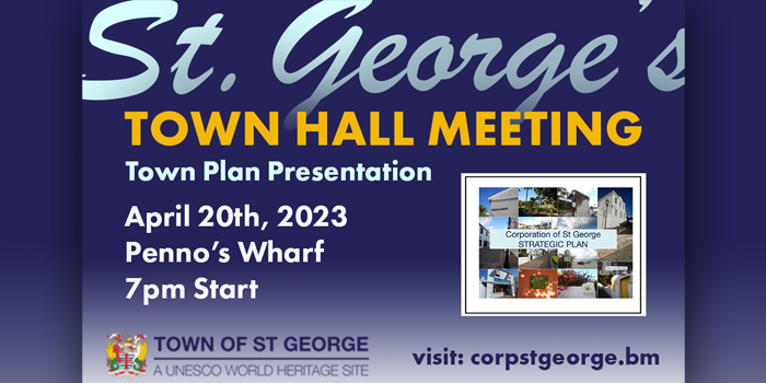 Corp Of St. George’s Town Hall On April 20 - Bernews