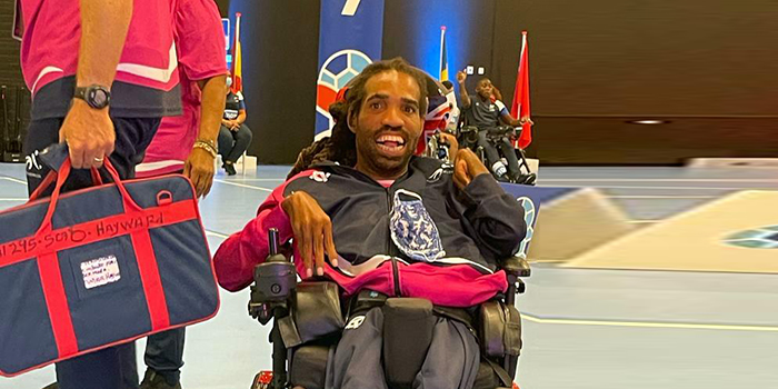 Hayward Begins Montreal World Boccia Cup - Bernews