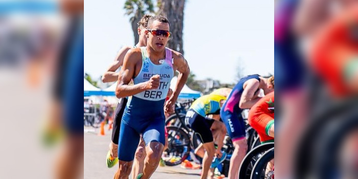 Tyler Smith Finishes 5th In Africa Triathlon Cup - Bernews