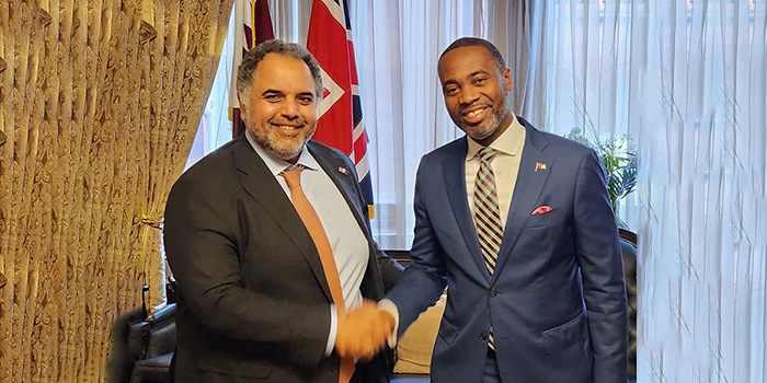 Premier Burt Meets State Of Qatar's Ambassador - Bernews