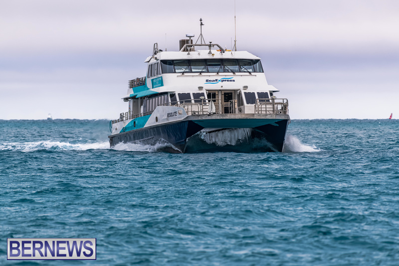 Ferry Service Suspension Due To Weather - Bernews