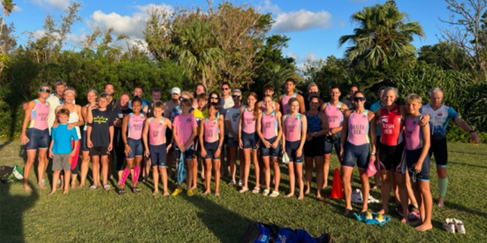 Waldauer & Dunkley Win Splash & Dash Event - Bernews