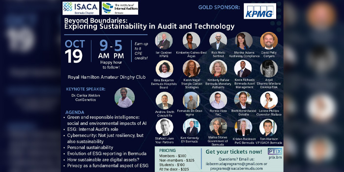 ISACA & IIA Conference To Be Held On Oct 19th - Bernews