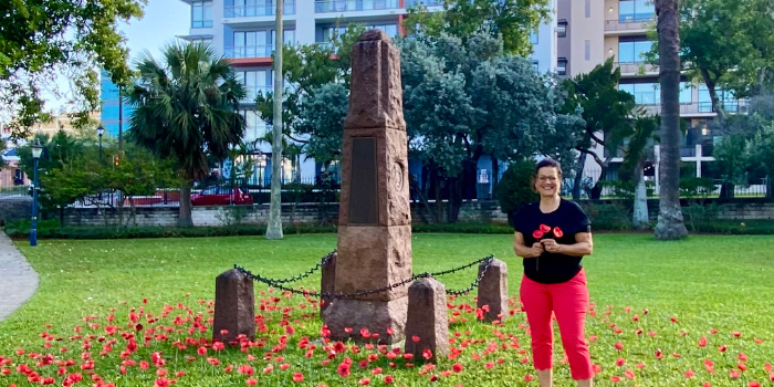 Nicky Gurret Creates 'Remember Forever' Art - Bernews