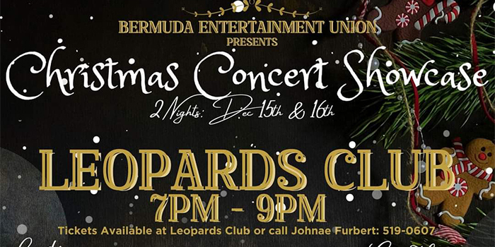 Leopard's Club To Host Christmas Showcase - Bernews