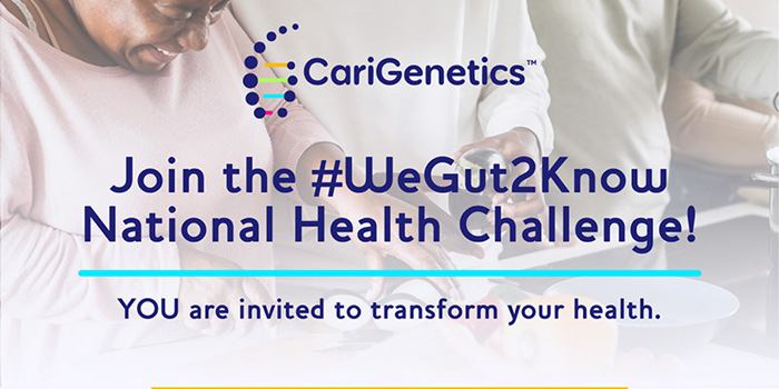 CariGenetics Launches WeGut2Know Challenge - Bernews
