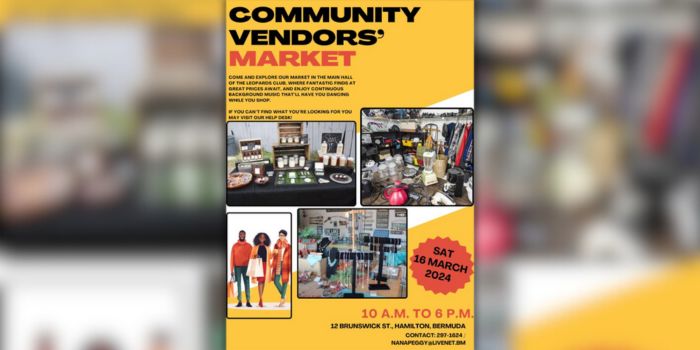 Community Vendors Market On March 16 - Bernews