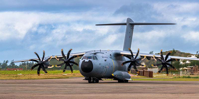 Photos & Video: Royal Air Force Plane At Airport - Bernews
