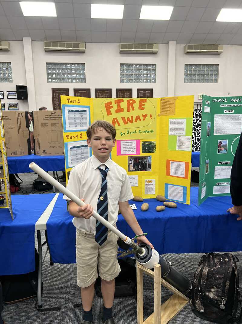 Photos: Warwick Academy Year 8 Science Fair - Bernews
