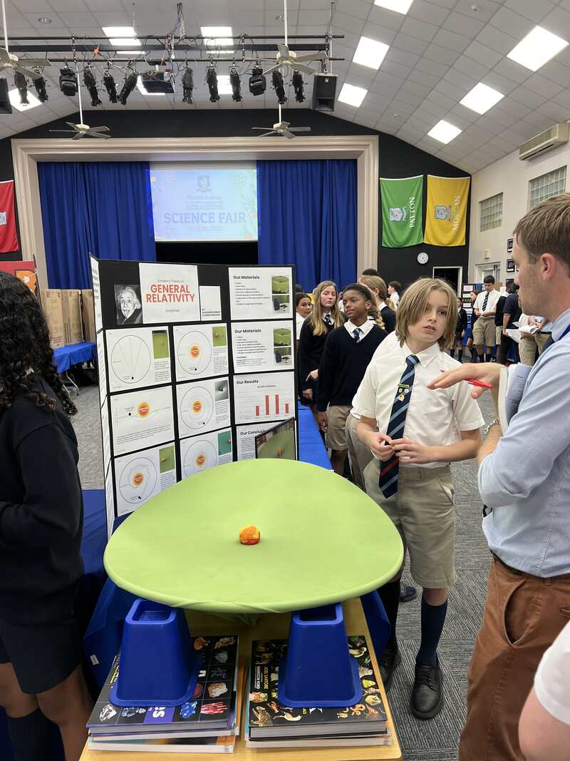 Photos: Warwick Academy Year 8 Science Fair - Bernews