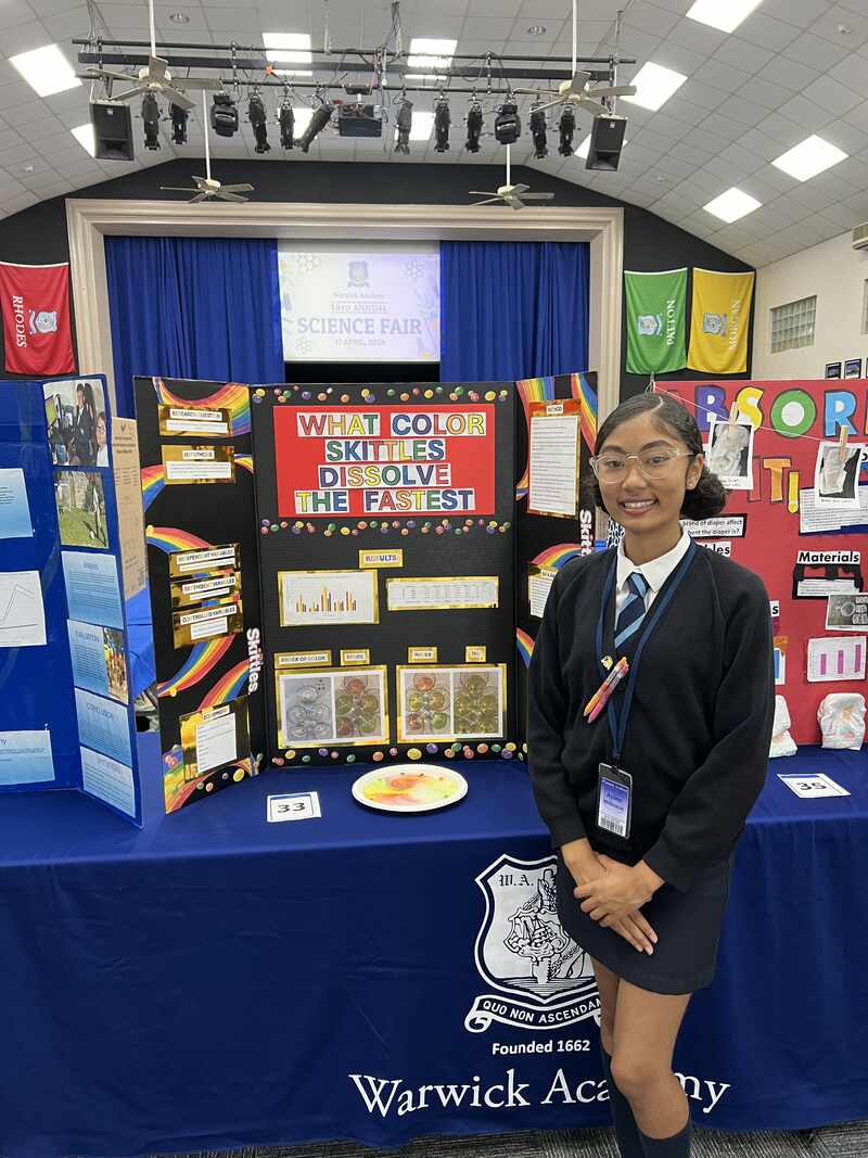 Photos: Warwick Academy Year 8 Science Fair - Bernews