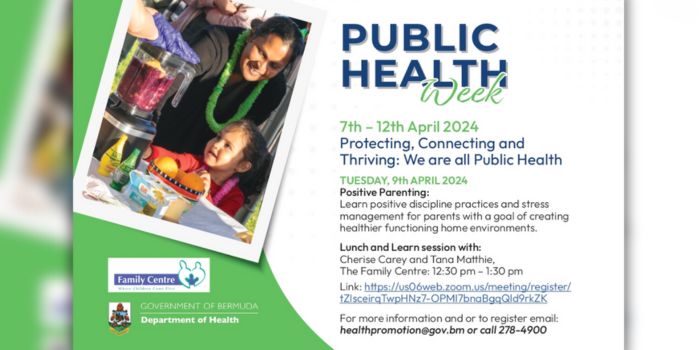 Ministry Announces Public Health Week Activities - Bernews