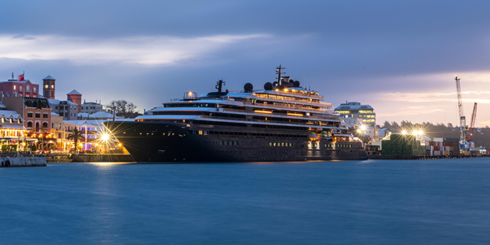 Photos/Video: Cruise Ship ‘Evrima’ Visits Island - Bernews