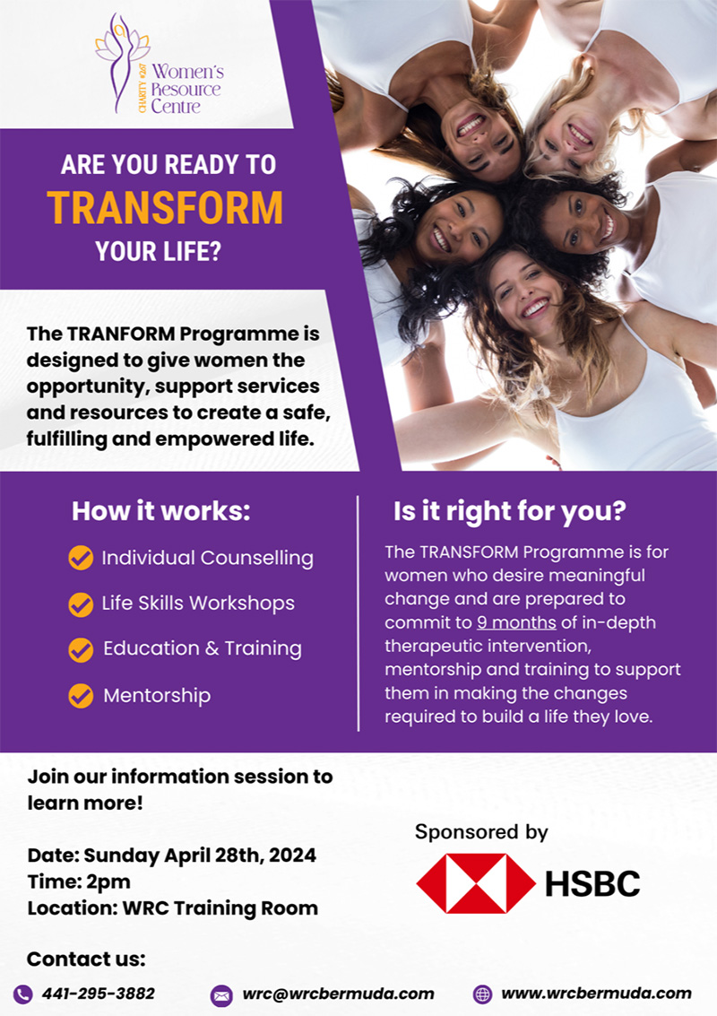 Women's Centre Launch Transform Programme - Bernews