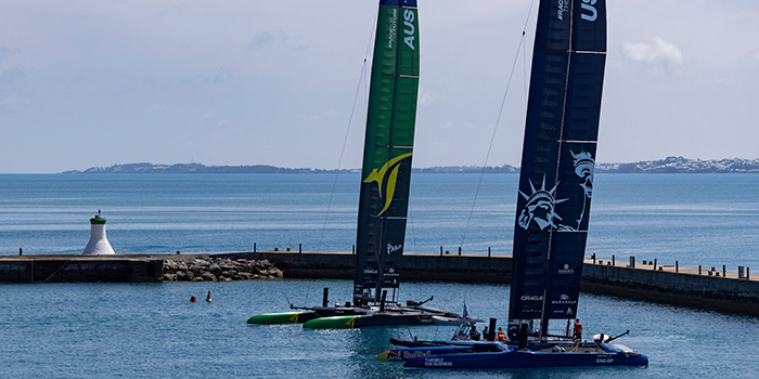 Photos: Teams Prepare For Bermuda SailGP - Bernews