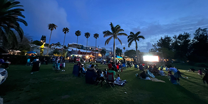 Movie Nights At Parson's Road Playground - Bernews