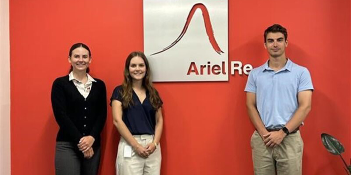 Ariel Re Welcomes Four Summer Interns - Bernews