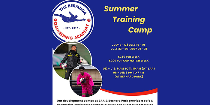 Dashun Cooper To Host Goalkeeper Camps - Bernews