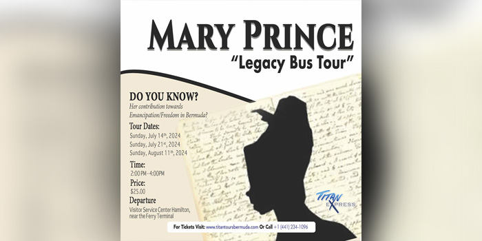 Mary Prince Legacy Bus Tour In July & August - Bernews