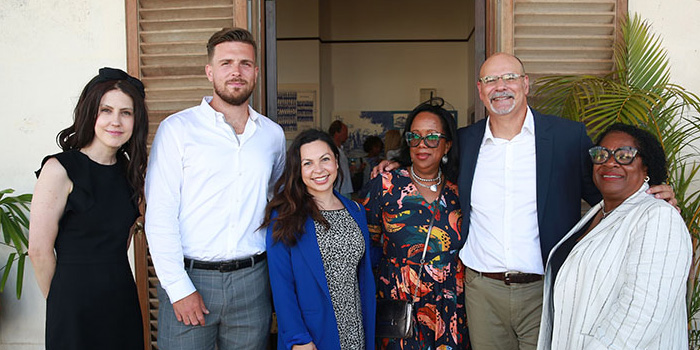 Photos: NMB Launches Azorean Art Exhibit - Bernews