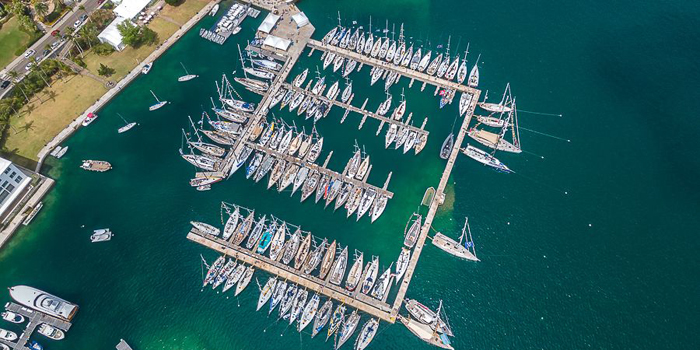Photos: Newport Bermuda Boats At RBYC - Bernews