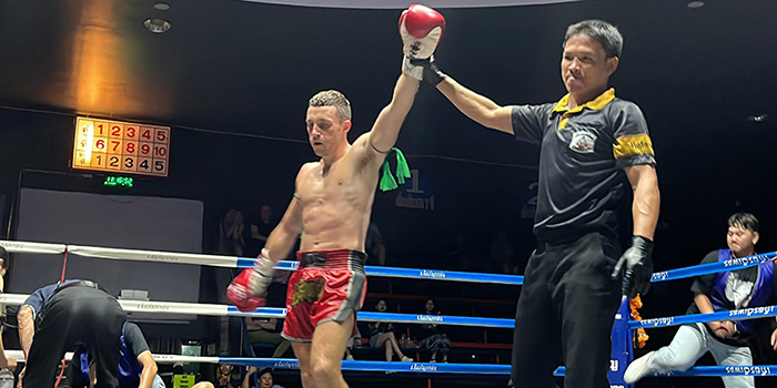 Video: Tyler Kerr Earns Stoppage Win In Thailand - Bernews